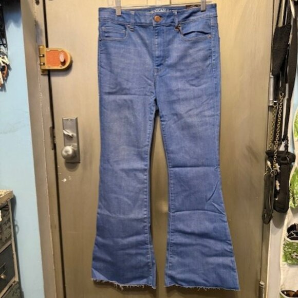 American Eagle Outfitters | Jeans | Retro Boho 97s Indigo Highwaisted Bell Bottom Flare Jean ...